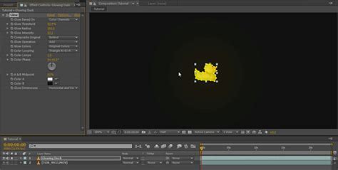 How To Make Things Glow In Adobe After Effects Basic Tutorial