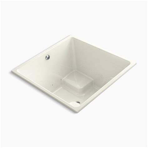 Kohler 48 In X 48 In Cube Drop In Bubblemassage Air Bath 1969 G 96 Rona