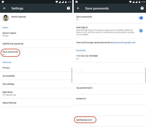 How To View Saved Passwords In Chrome On Android Beebom