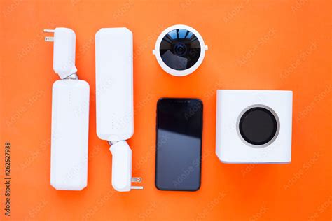 wifi business concept wifi router access points mobile phone laptop