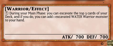 What Happens To Excavated Cards If You Dont Specify Rcustomyugioh