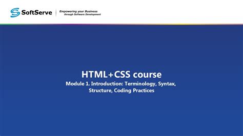 HTML CSS Course Online Presentation