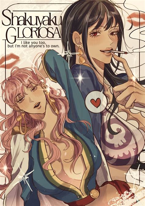 Rihirihi Gloriosa One Piece Shakuyaku One Piece One Piece Commentary Highres Girls