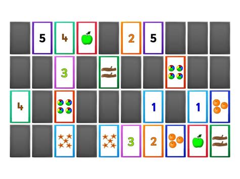 Number With Quantity Matching Pairs