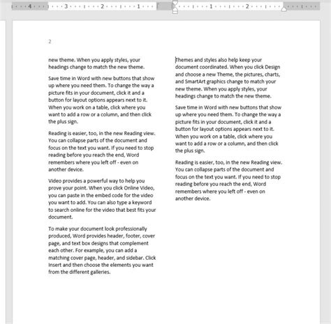 Newspaper Layout For Microsoft Word