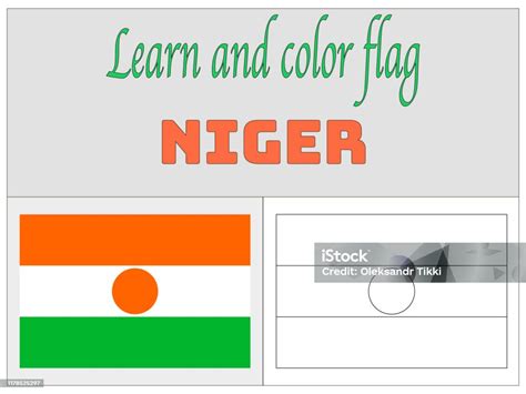 교육 및 학습을위한 니제르 국기 색칠 공부 책 원래 색상과 비율 단순히 벡터 일러스트 국가에서 플래그 세트 0명에 대한 스톡 벡터 아트 및 기타 이미지 Istock