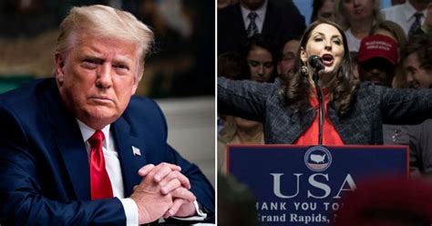 Madness Of King Donald Trump Slammed For Teasing Ronna Mcdaniels