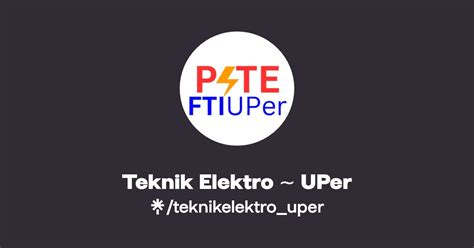 Teknik Elektro ~ Uper Instagram Facebook Tiktok Linktree