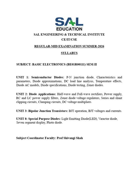 Basic Electronics S26 2 Pdf