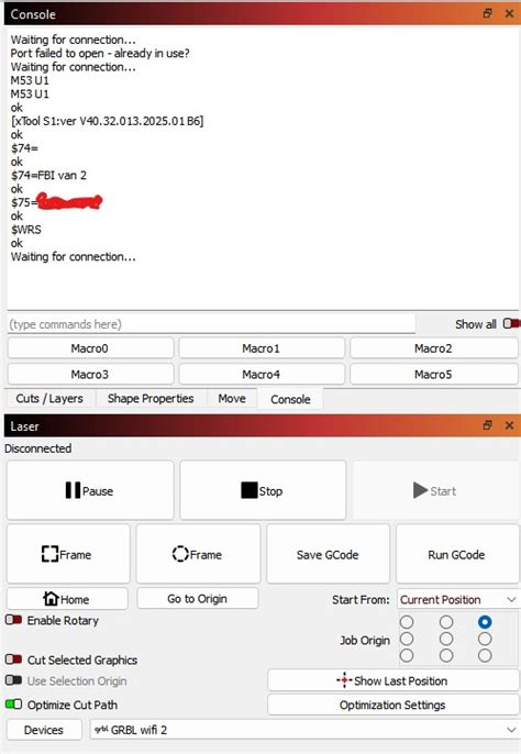 Cant Connect Light Burn To Wifi LightBurn Software Questions LightBurn Software Forum