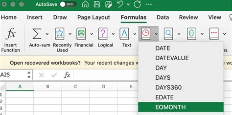 Eomonth Function Formula Uses How To Use Eomonth Wall Street Oasis