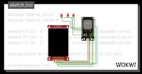 Serialmonitor To Display Wokwi ESP STM Arduino Simulator