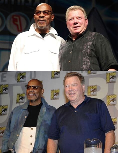 Screen The 2 Star Trek Icons Avery Brooks Captain Benjamin Sisko