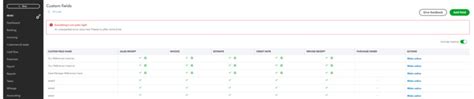 Problem With Accessing Custom Fields Via Api In Quickbooks Online