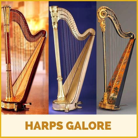 Harps The Most Beautiful Musical Instrument Harp Parts And