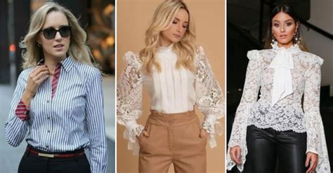 Para Un Look Formal E Impactante Los Tipos De Blusas Y Cómo