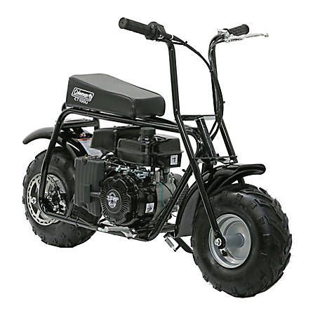 Coleman Gas Powered Mini Bike 100 Cc Black Ct100u B At Tractor