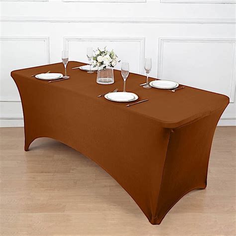 Balsacircle 6 Feet Rectangular Spandex Fitted Stretchable Elastic