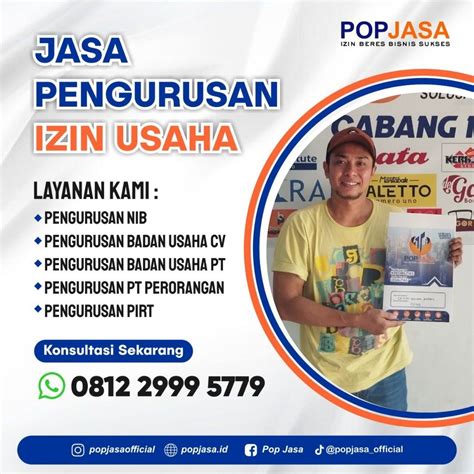 Jasa Pembuatan PT Lengkap Di Singosari Malang POP JASA