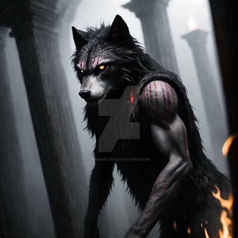 Werewolf Artwork Dark Fantasy 4 By Punkerlazar On Deviantart