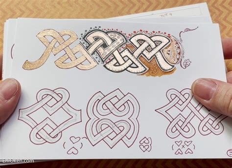 Celtic Knotwork Celtic Knots Friezes And Plane Knotwork Ornaments