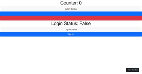Redux Practice Codesandbox
