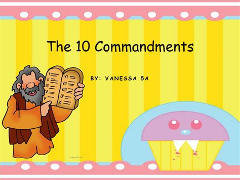 Ppt The 10 Commandments Powerpoint Presentation Free Download Id