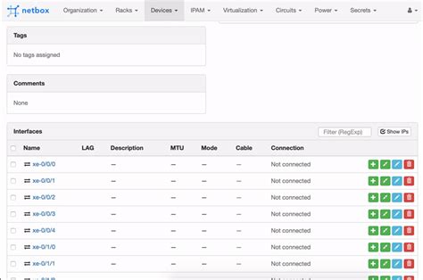 Allow Select All Via Regex Filters Search Netbox Community Netbox Discussion GitHub