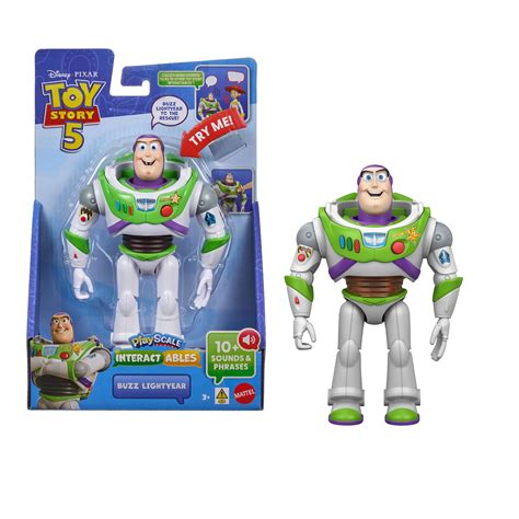 Disney And Pixar Toy Story 5 Interactables Buzz Lightyear Figure Mattel