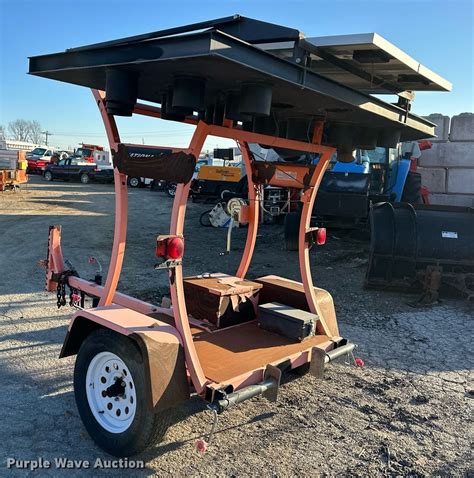2011 National Signal Areo Lite Arrow Board Trailer In Topeka Ks Item
