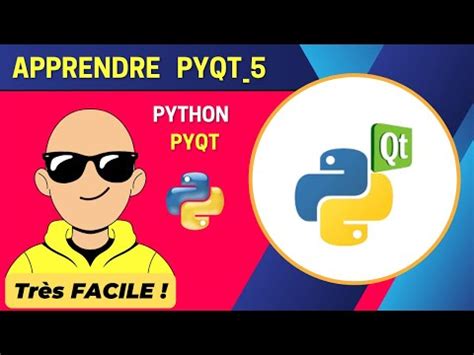 Le Widget QPushButton PyQt Python YouTube
