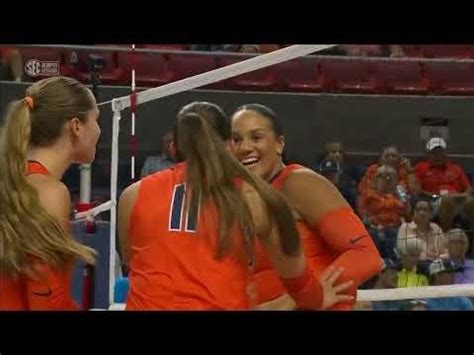 Virginia Vs Auburn Match Highlights 2025 Acc Volleyball Women