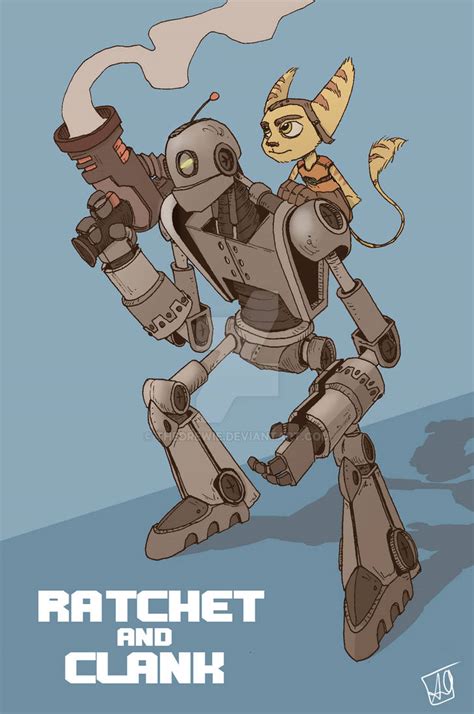 Ratchet And Clank Fanart By Thedrewie On Deviantart