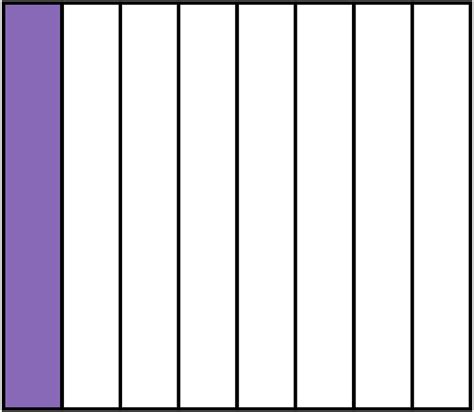 Violet Rectangle Fraction 18 Free Vector Clipart Images On