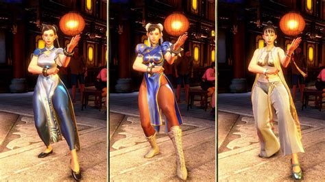 Chun Li Costumes 1 3 ~ Street Fighter 6 Youtube