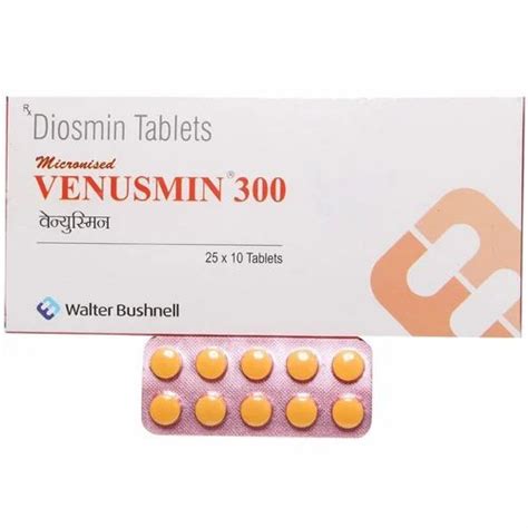300mg Venusmin Diosmin Tablets At ₹ 362strip Diosmin Tablet In Nagpur Id 2855710441388