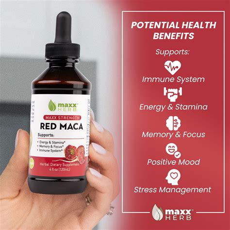 Red Maca Root Extract Maxx Herb