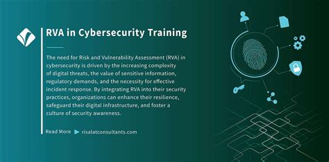 Risk And Vulnerability Assessment Rva In Cybersecurity Training