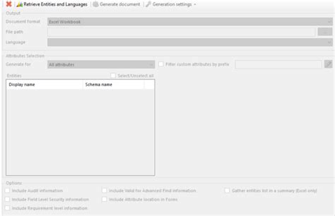 Xrmtoolbox Metadata Document Generator Carl De Souza