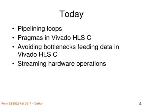 ese532 system on a chip architecture ppt download