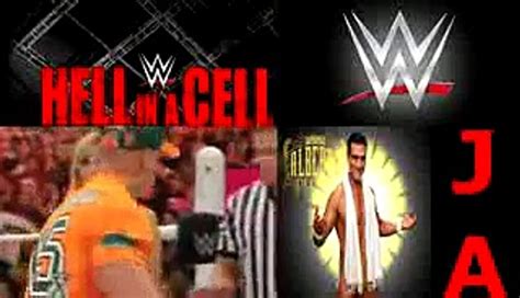Alberto Del Rio Vs John Cena 2015 Heel In A Cell Video Dailymotion