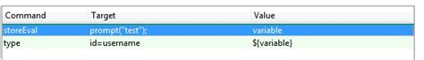 How To Give The Runtime Input In Selenium Ide Stack Overflow