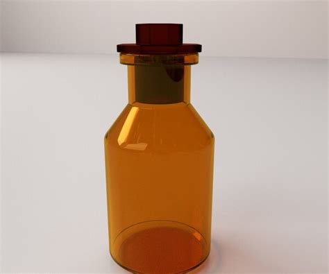 Artstation Reagent Bottle Game Assets