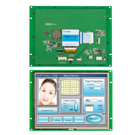 Inch LCD Module HMI With RS RS TTL USB Port And Controller Board