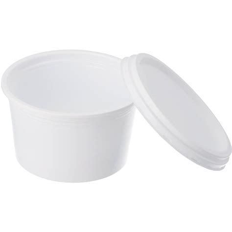 Denture Pot And Lid X 60 Medisave Uk
