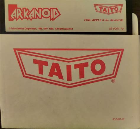 Arkanoid 1986 Box Cover Art Mobygames