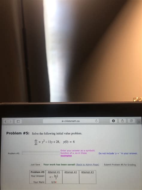 solved solve the following initial value problemi m having