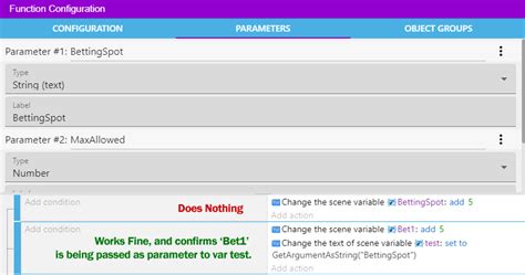 Why Is This Parameter In A Function To Reference A Variable Not Working How Do I