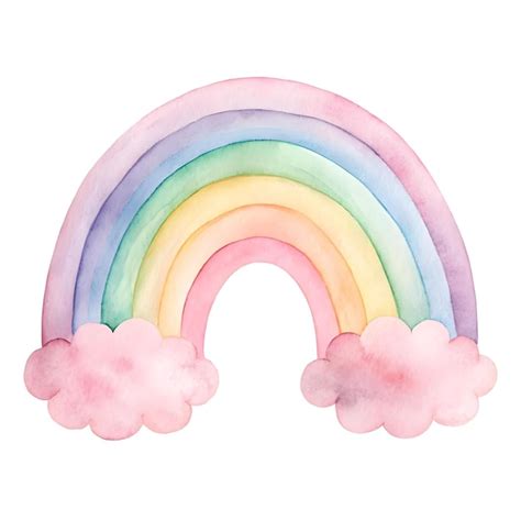 Arco Iris Aquarela Png Imagens Download Grátis No Freepik