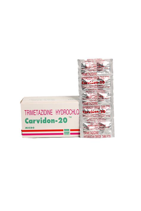 Carvidon Tab 20mg Lifeplus